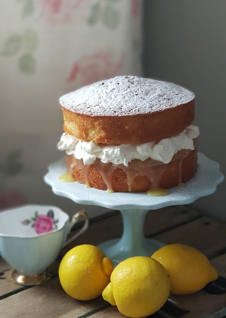 Lemon Meringue Cake – Blissfully Baked